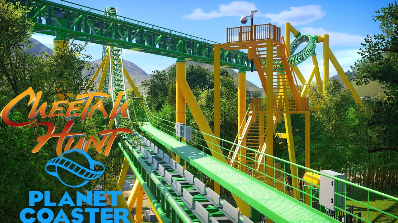 Cheetah Hunt POV - Busch Gardens Tampa (Planet Coaster) - YouTube