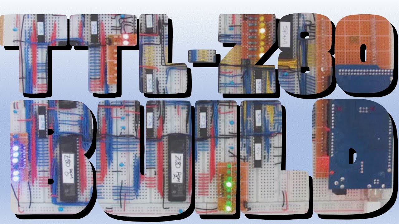 TTL CPU Z80 Build - YouTube