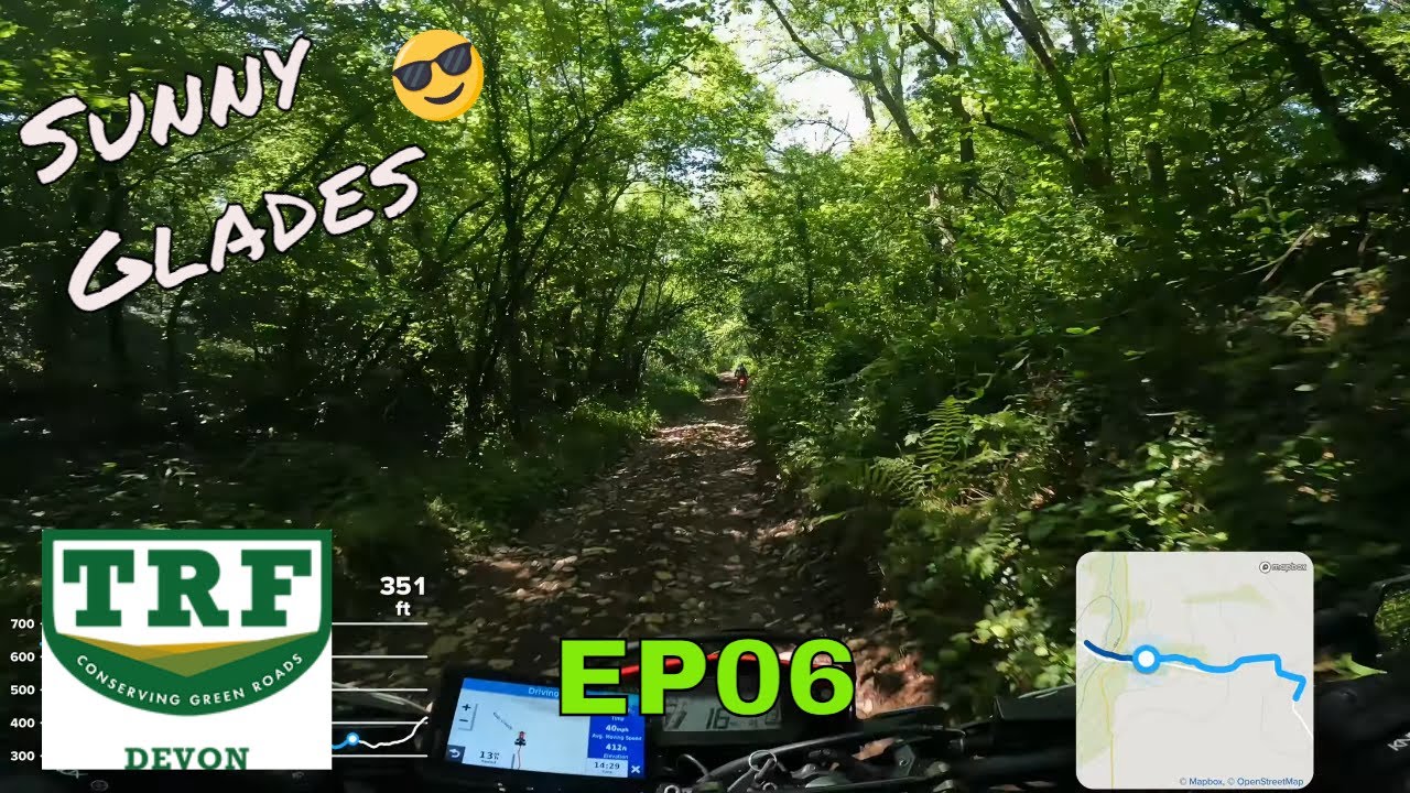 Exploring New Greenlanes with the Devon TRF Episode 06 Honda CRF300L ...