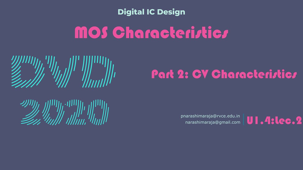 MOS CV characteristics: Part 2 - YouTube