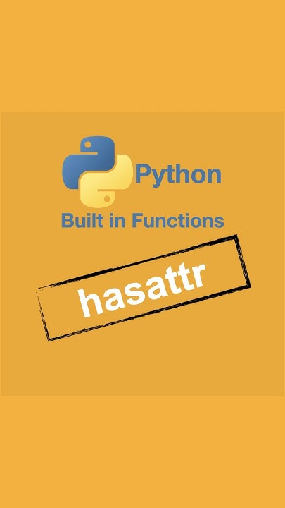 hasattr Python Yerleşik (Gömülü Built-in) Fonksiyonlar #coding #python #programming - YouTube