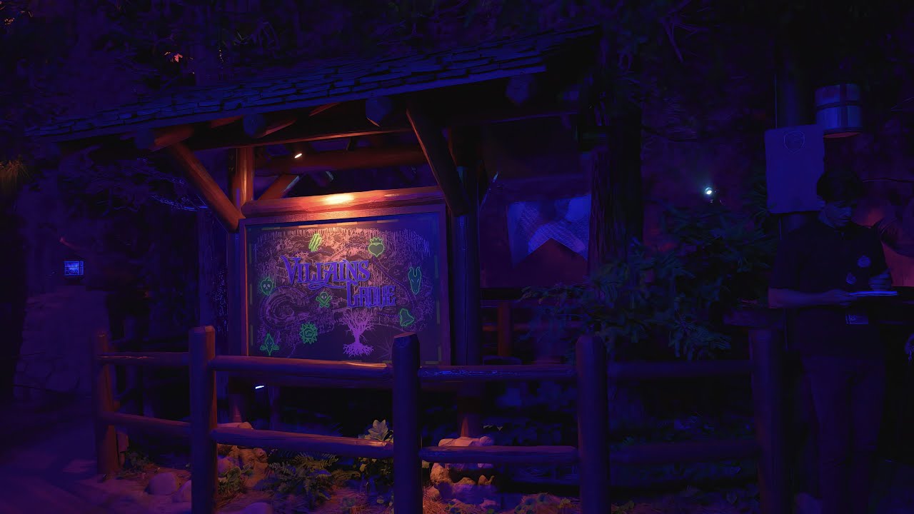 Villains Grove walk through - Oogie Boogie Bash 2021 - YouTube