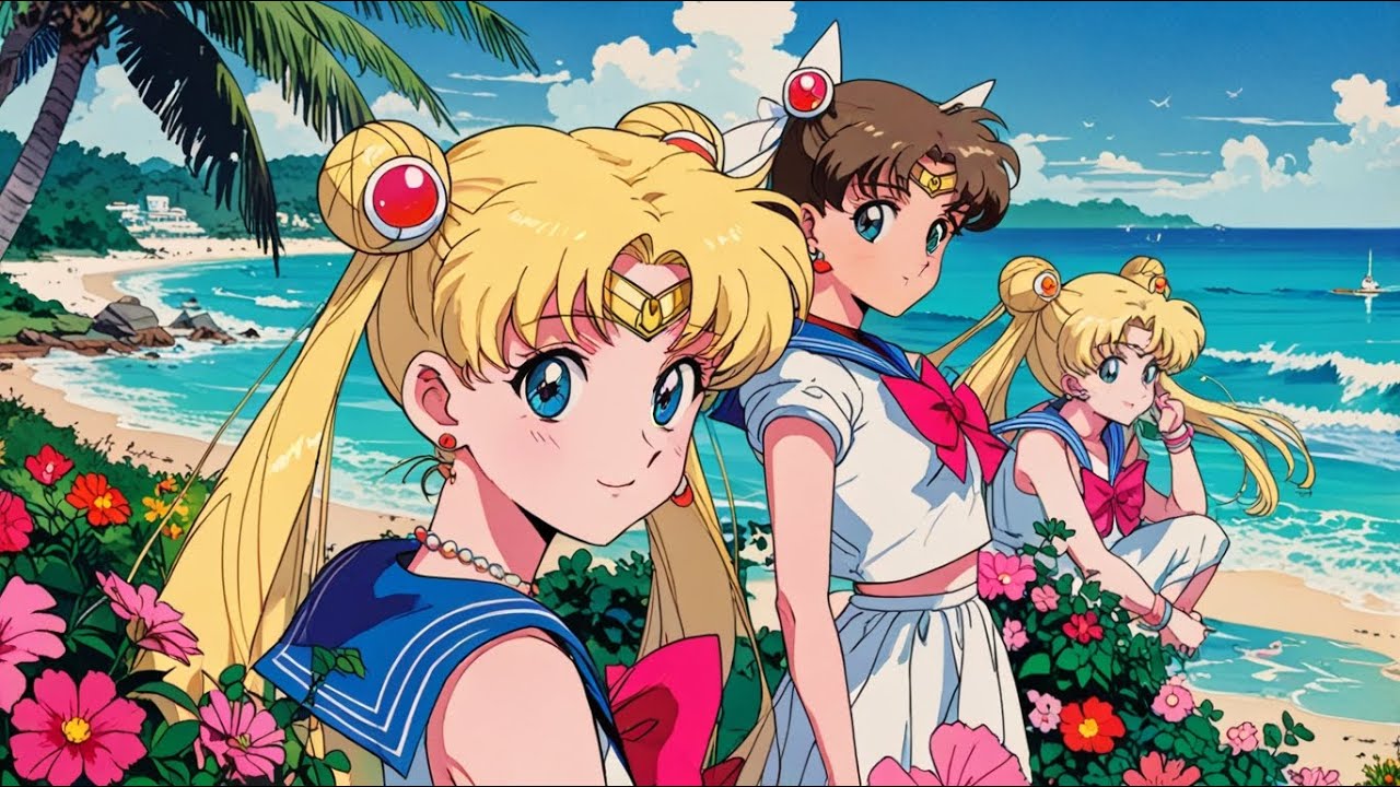 "Sailor Moon and the Flower Island 🌺🏝️" - YouTube