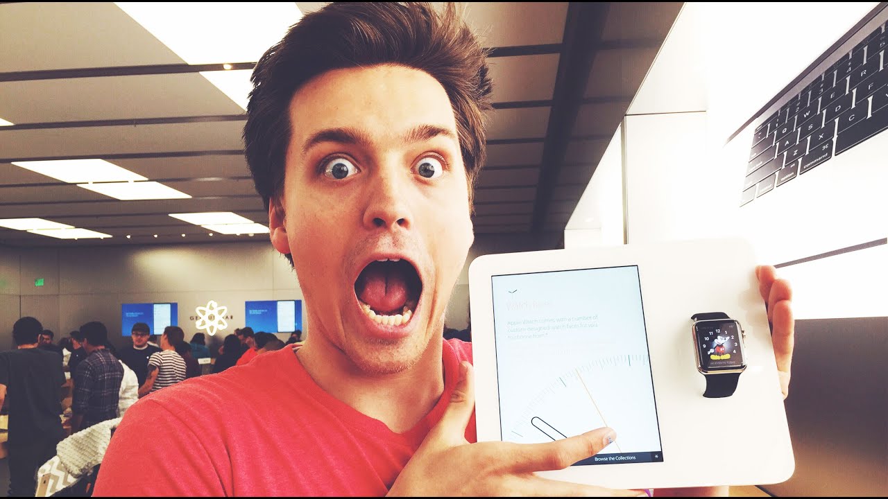 APPLE WATCH REACTION!! - YouTube
