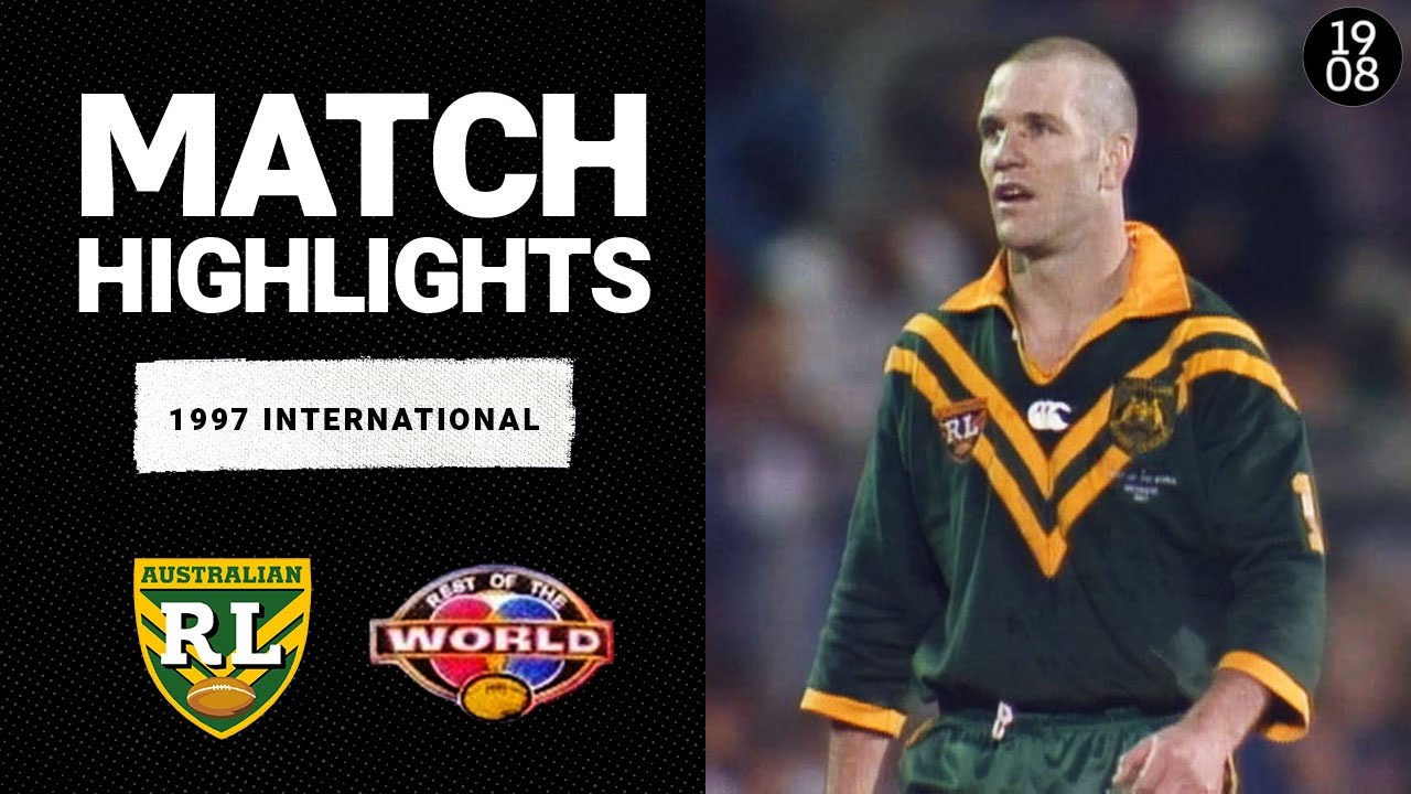 Australia v The Rest of the World | 1997 International | Classic Match ...