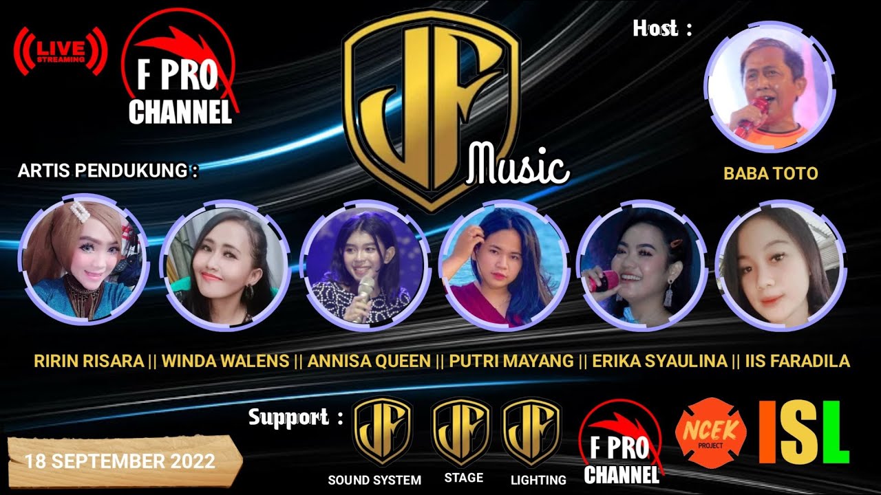 LIVE JF MUSIC | F PRO CHANNEL - YouTube