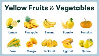 Yellow Vegetables Names