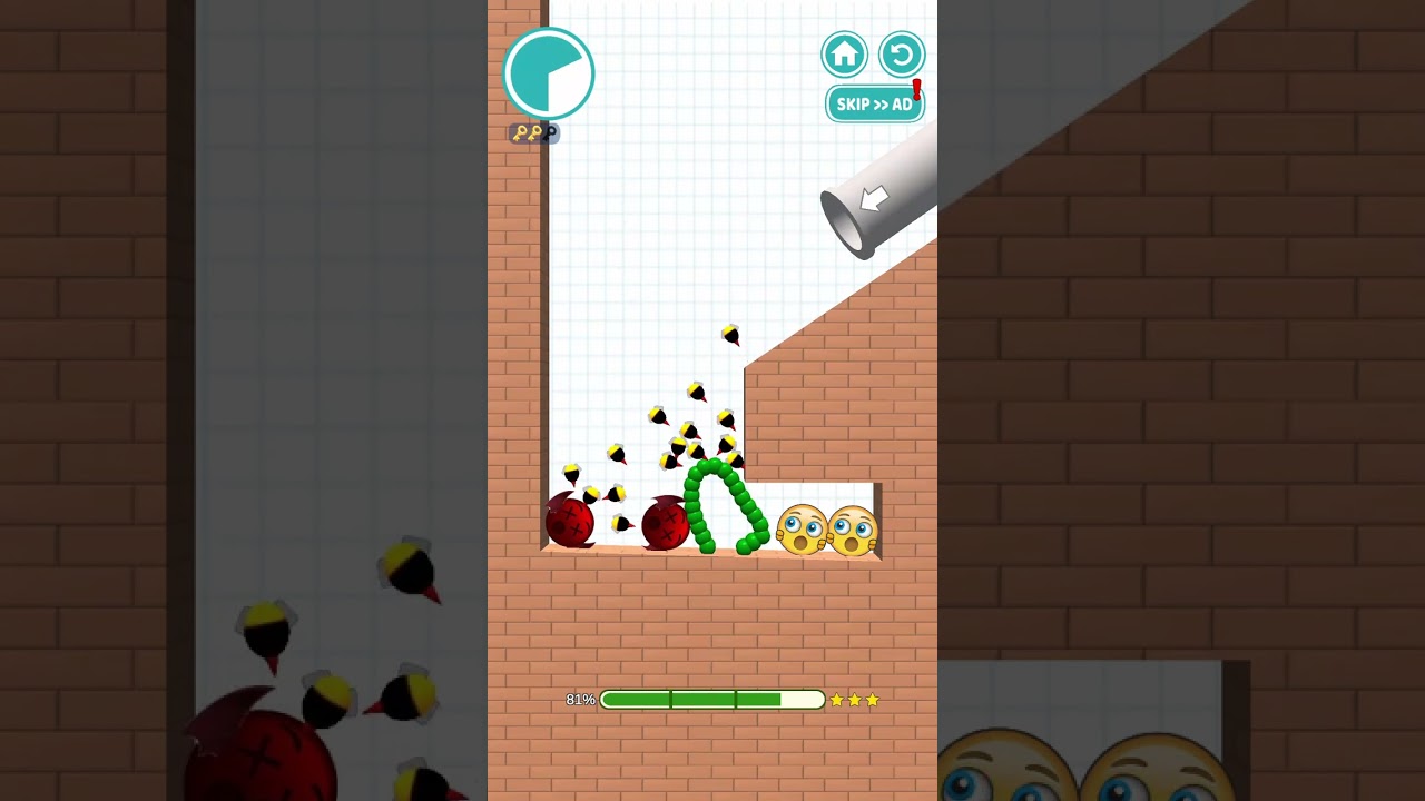 Save Balls: Brain Teaser Games - Level 350 Solution • Game Solver