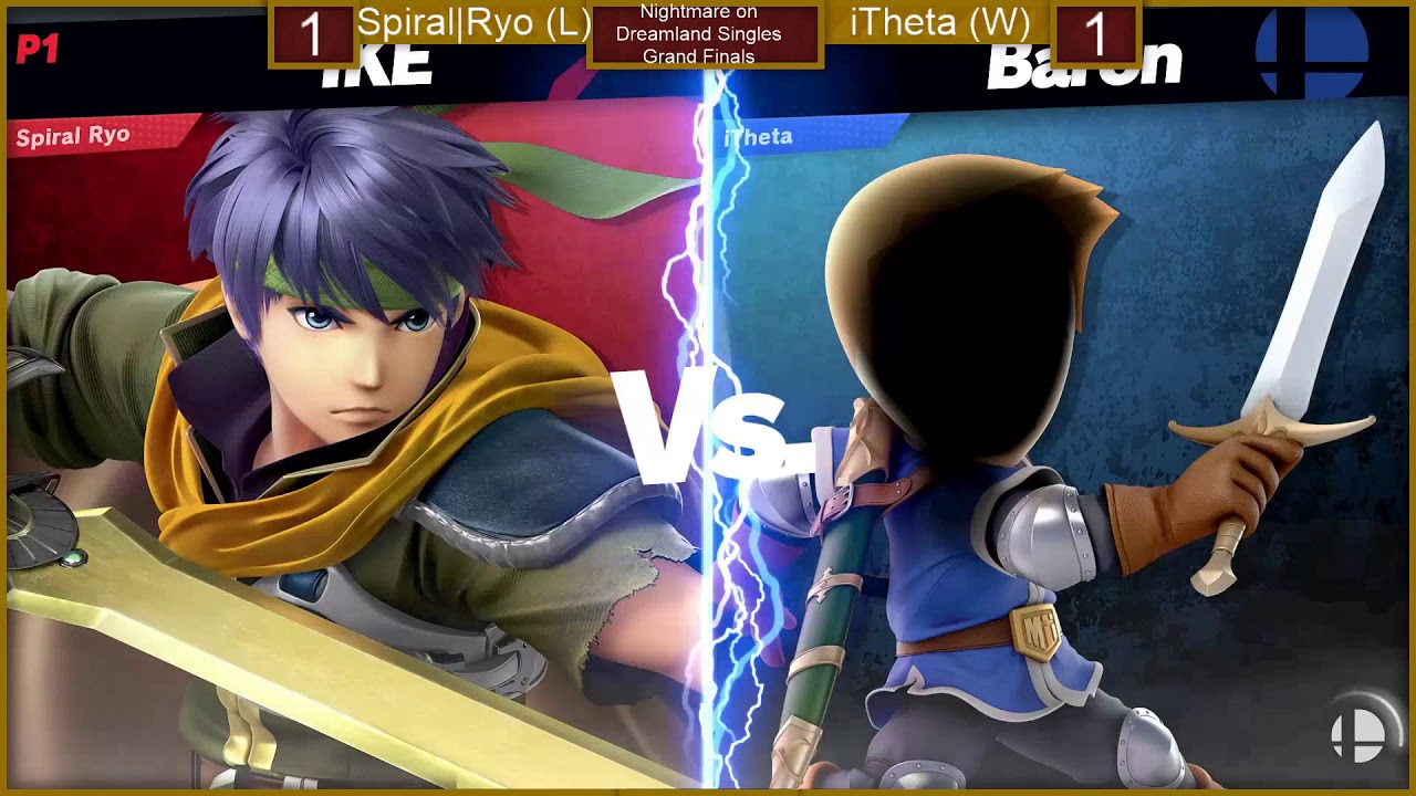 Spiral|Ryo (Roy, Ike) vs. iTheta (Mii Swordfighter) - NoD Singles ...