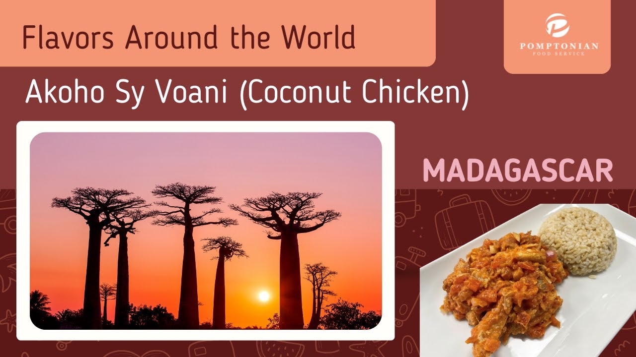 Akoho Sy Voanio Coconut Chicken - YouTube