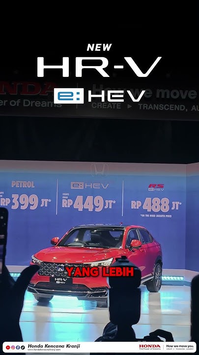 All New Honda HR-V e:HEV | HR-V Hybrid | Launching Honda HR-V e:HEV - YouTube