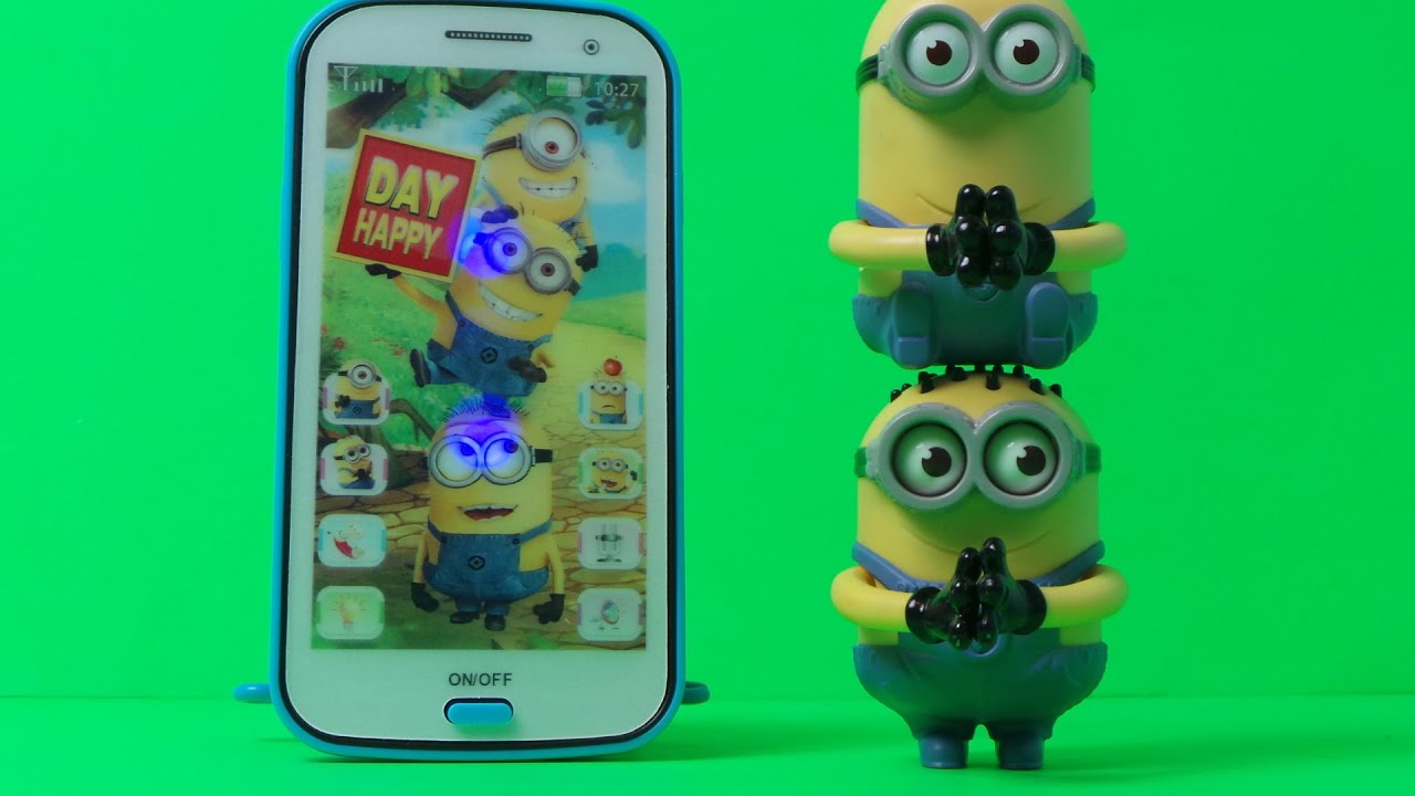 New Minions Smart Phone - Toy Cell Phone Unboxing - YouTube