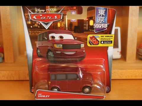 Mattel Disney Cars 2016 Case J Vic Vanley Cruisin' Tokyo Die-cast - YouTube