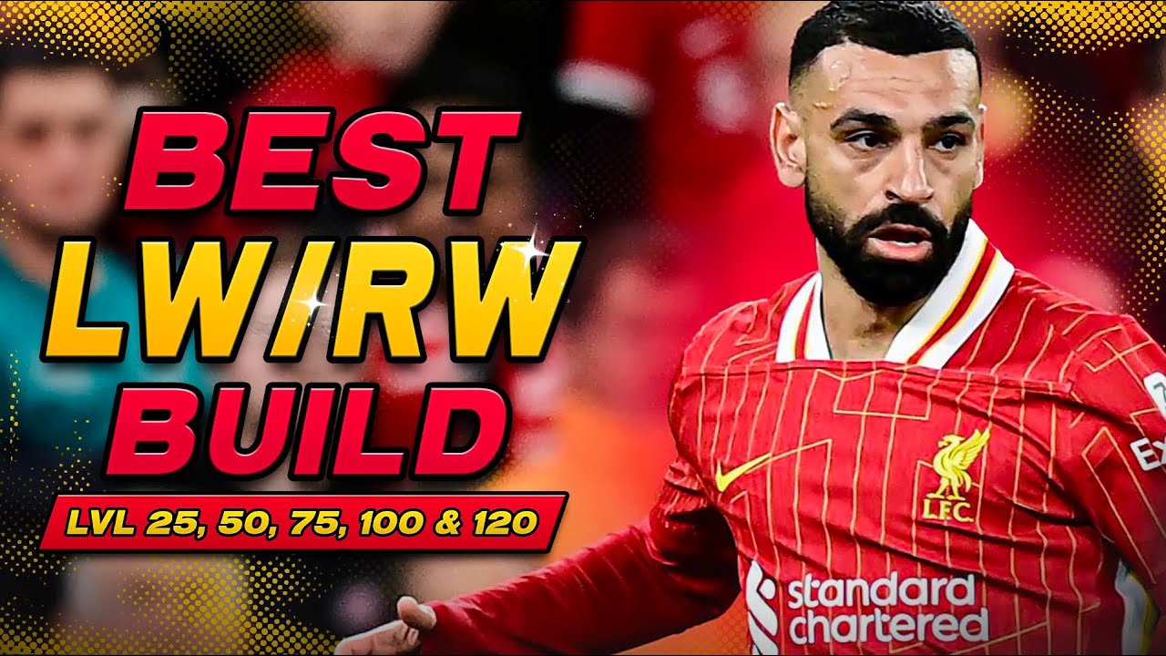 *NEW* BEST WINGER (LW/RW) BUILD FOR LVL 25,50,75,100 & 120 | EAFC 25 ...