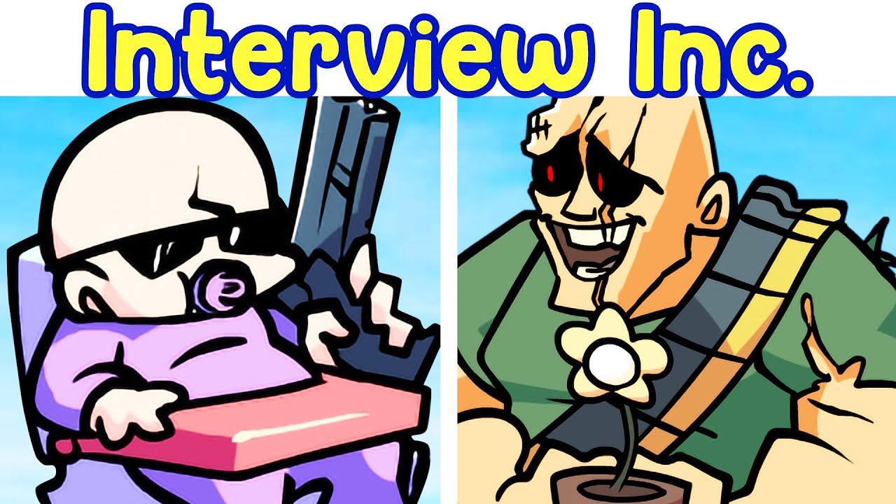 FNF Interview Inc. Full Week - Friday Night Funkin' - YouTube