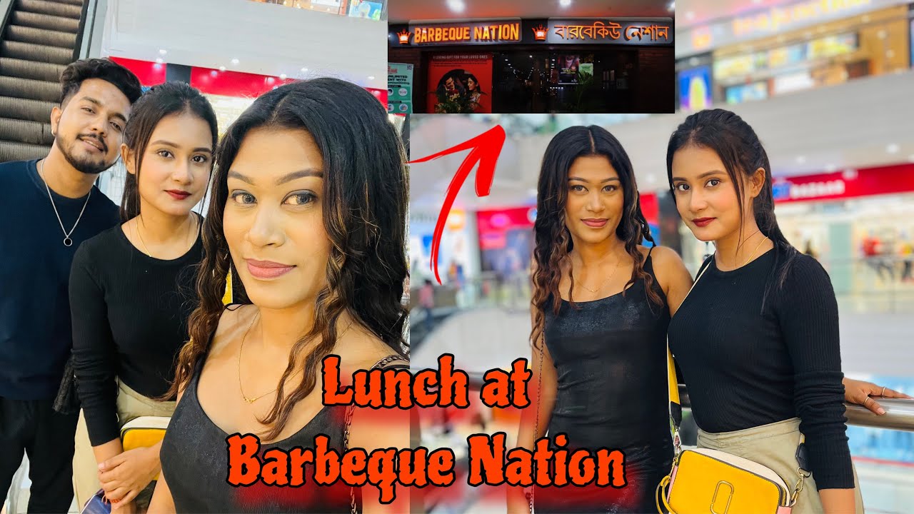বছরে একবার দেখা হওয়া বন্ধুদের সাথে Barbeque nation e gelam lunch korte🤭 - YouTube