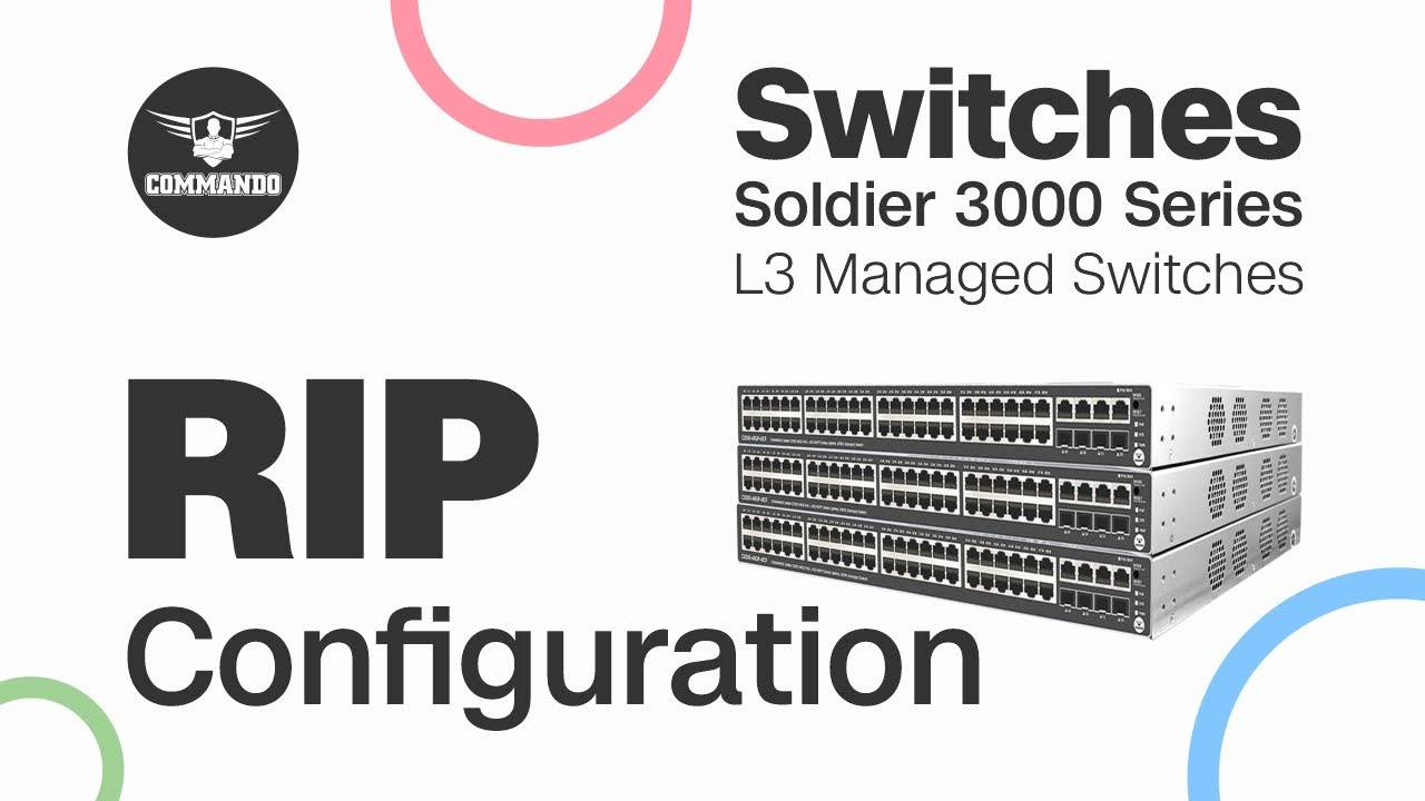 How to Configure RIP using CLI - COMMANDO Soldier 3000 Series L3 ...