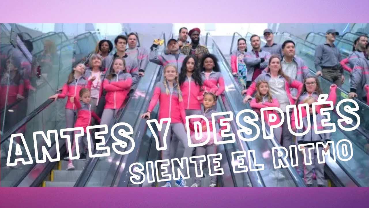 Siente el ritmo personajes antes y después /Feel the beet. Characters ...