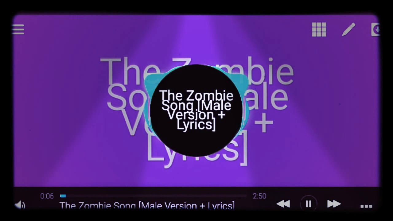 The Zombie song [Mele versión + Lyrics] - YouTube