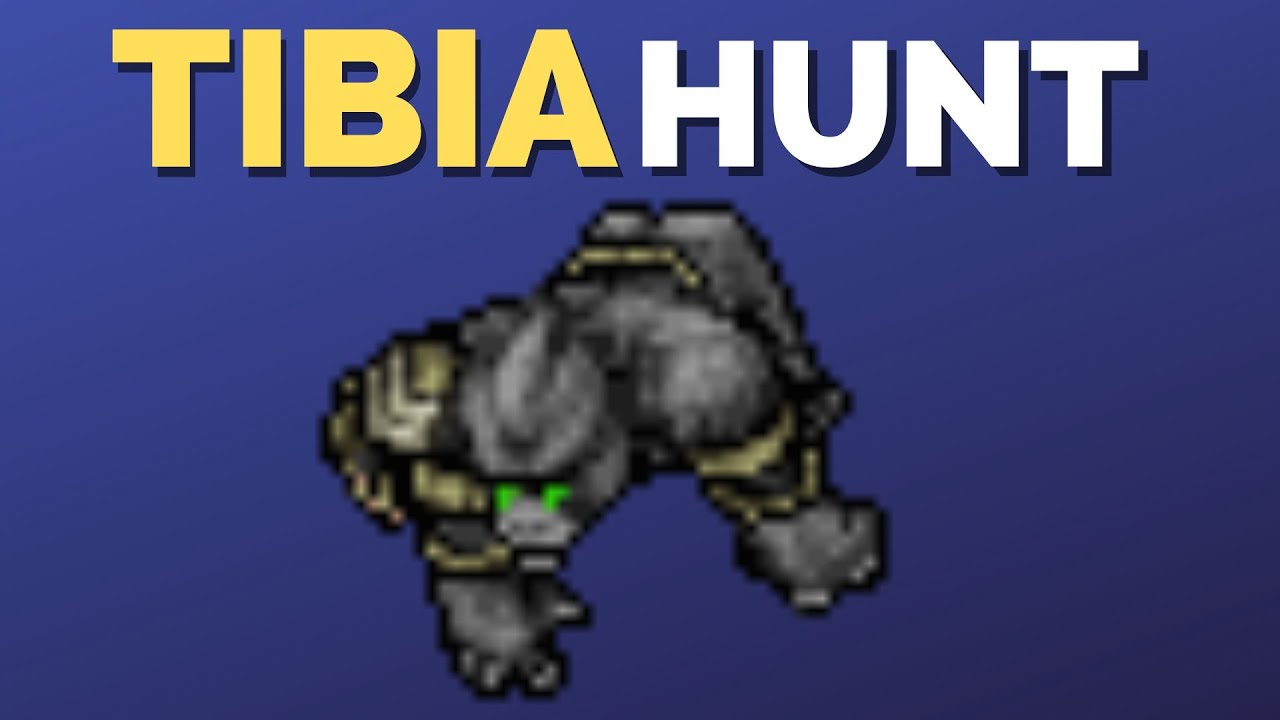 Cursed Ape Tibia Hunt - YouTube