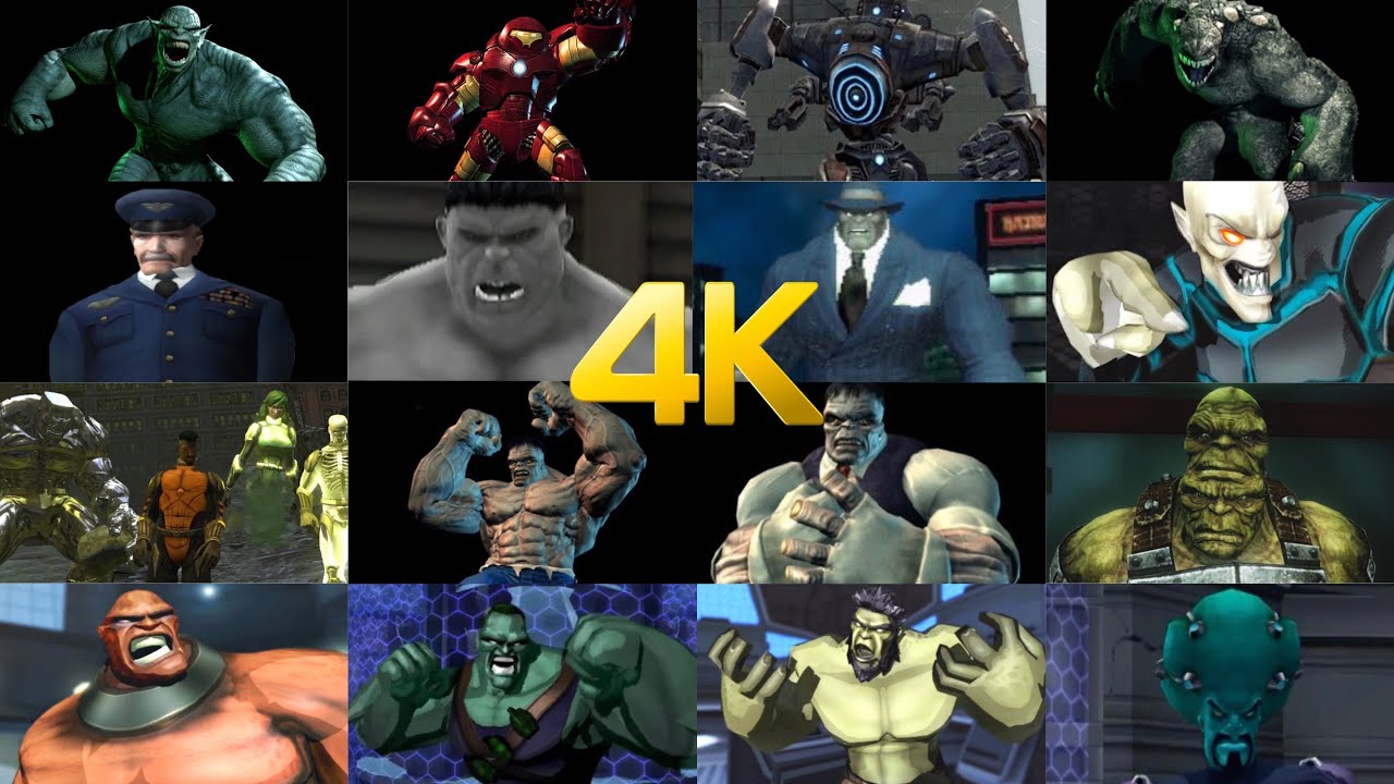 HULK03/Ultimate Destruction/08 Video Games All Boss Fights but with ...