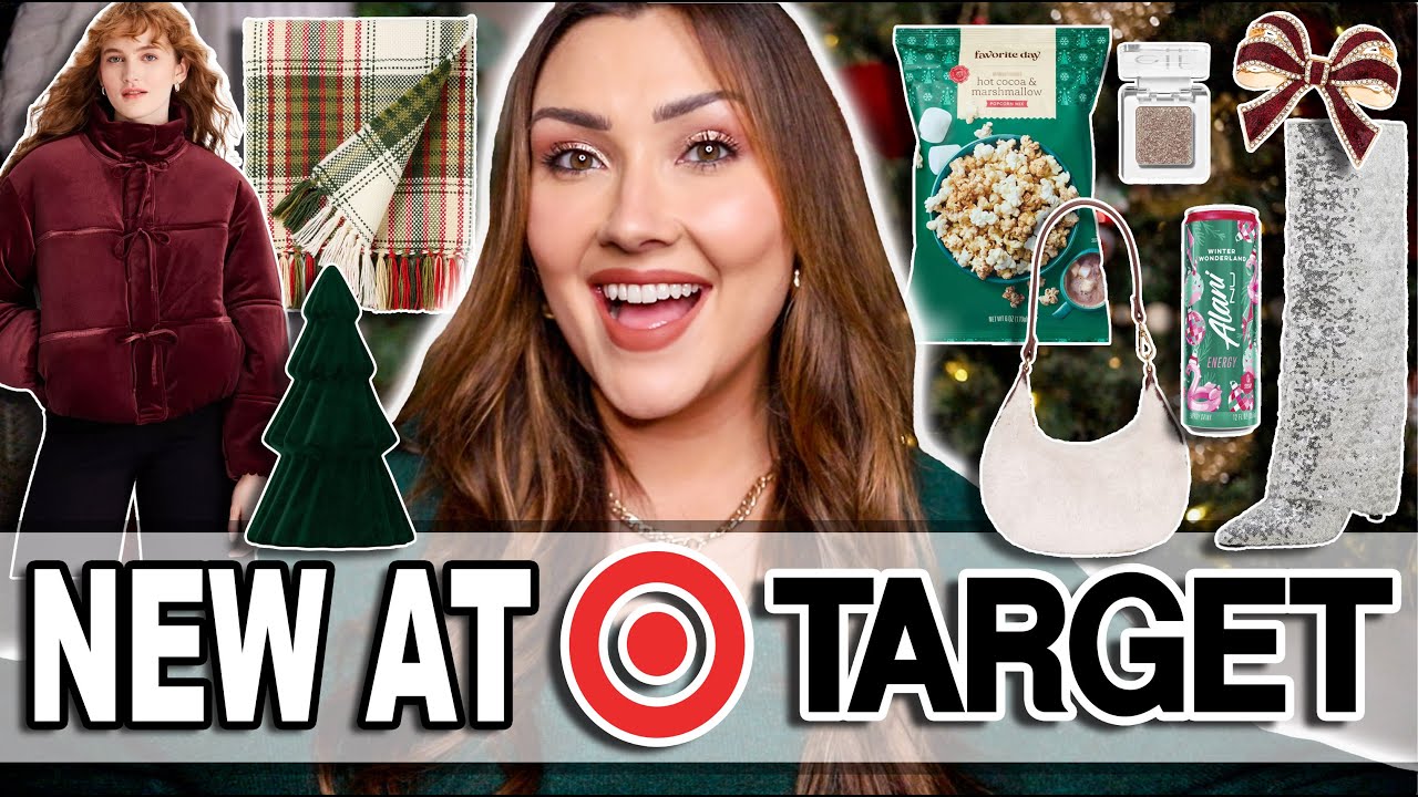 HUGE TARGET HOLIDAY HAUL 🎄 home decor, sweet treats, accessories ...