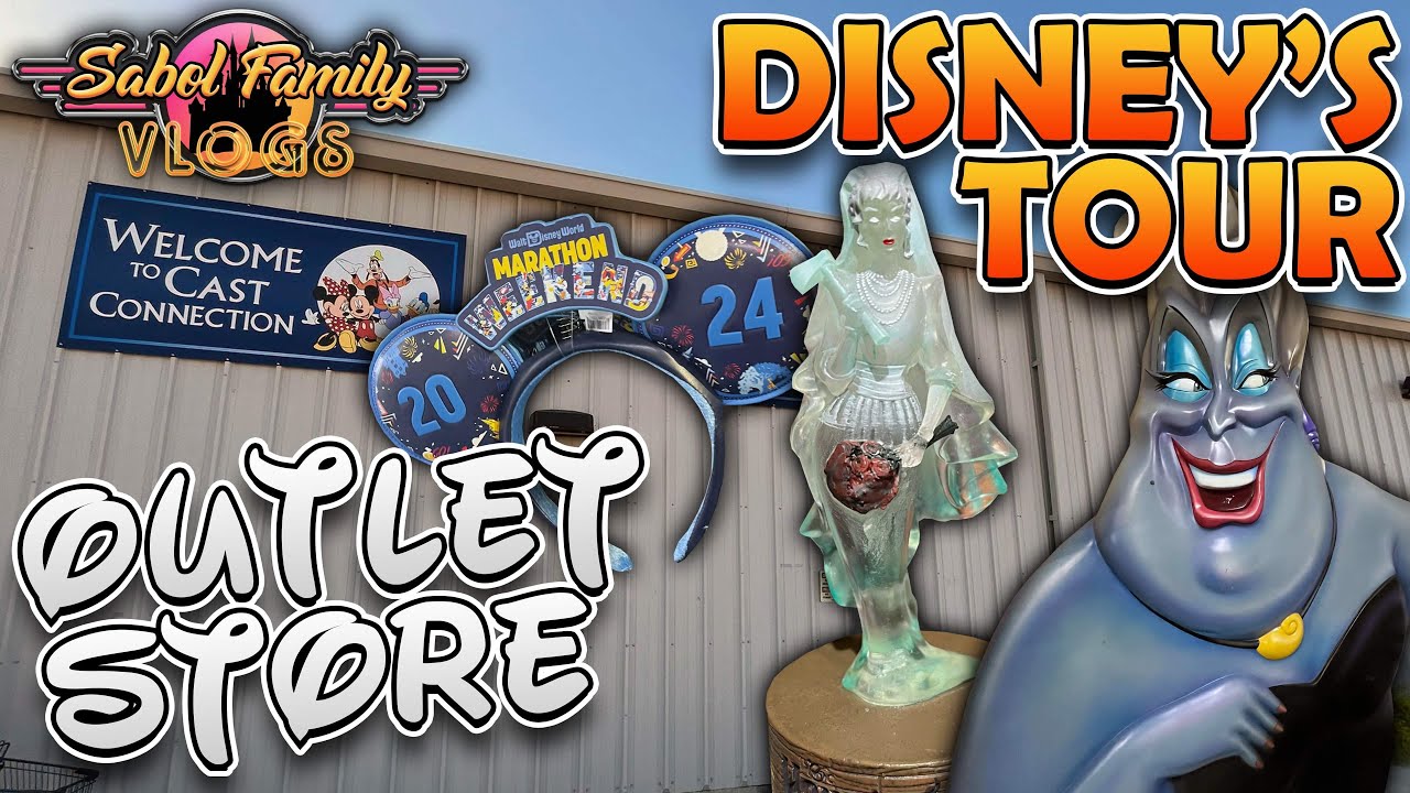 DISNEY’S CAST CONNECTION OUTLET SHOPPING | HUGE New Merch Drop ...