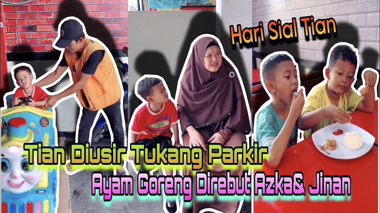 CHICKEN TIAN DI MAKAN AZKA & ZINAN😬🙈KUMPULAN VIDEO SHORT MIHOL STORY🥰 ...