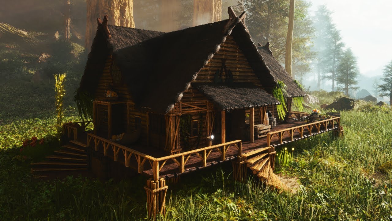 Small Cabin Tutorial - ARK Survival Ascended - YouTube