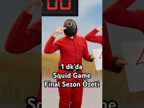 SQUID GAME 3 FİNAL ÖZET (çok kısa!) #keşfet #squidgame #squidgame3 #final #netflix