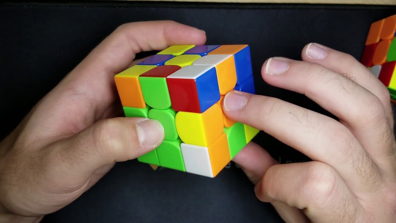 CFOP Method X-Cross Guide/Tutorial: Applying Roux Blockbuilding - YouTube