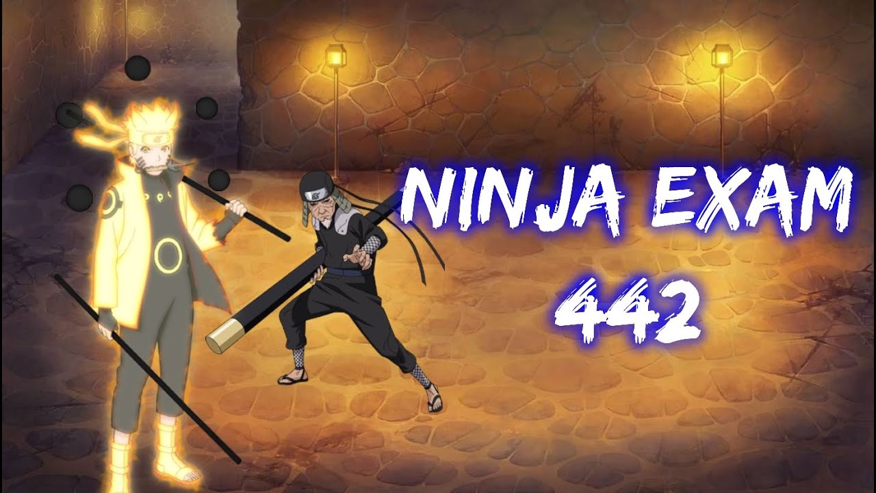 Ninja Exam | Ninja Exam 442 (Crimson Fist/Earth Main) - YouTube
