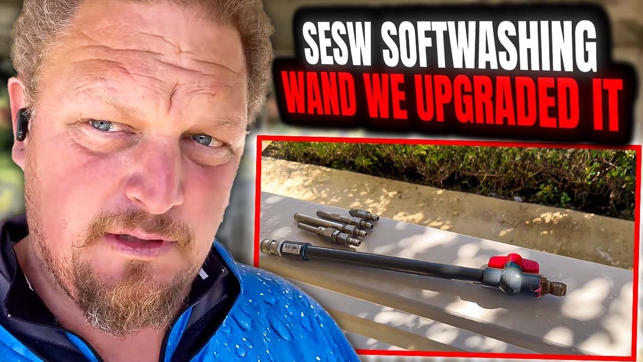 SESW softwashing wand we upgraded it #sesw - YouTube