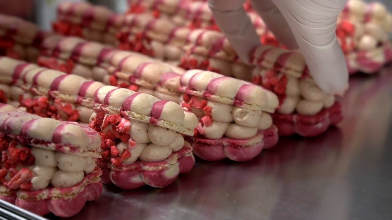 [Inside the Kitchen] Making Clam Macarons - YouTube