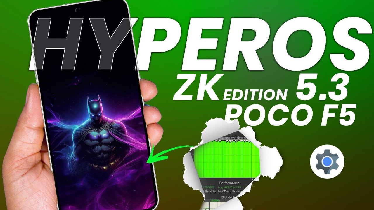 Poco F5 - HyperOS Zk Edition 5.3 Review, Bug fix and Advanced Launcher ♥️ Performance - YouTube