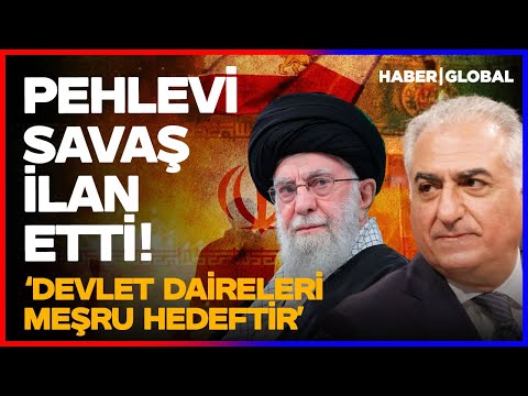 Rıza Pehlevi'den İranlı Protestoculara Kaos Mesajı: Devlet Dairelerine Saldırın!