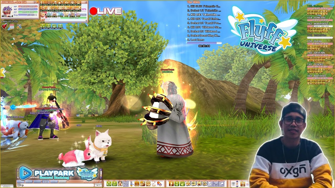 Flyff Universe by PlayPark - Mobile/PC Games MMORPG 🔴Live - Asia Rhisis ...