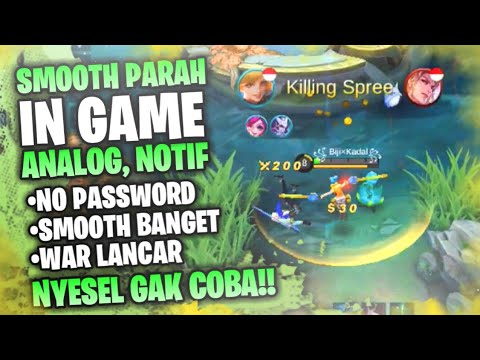 SMOOTH PARAH‼️Config Invisible Notif Dan Analog Smooth | Auto Fast ...