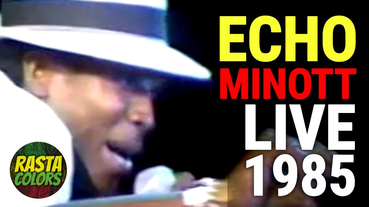 Echo Minott LIVE in Kingston, Jamaica Performing Hand Pon the Key ...