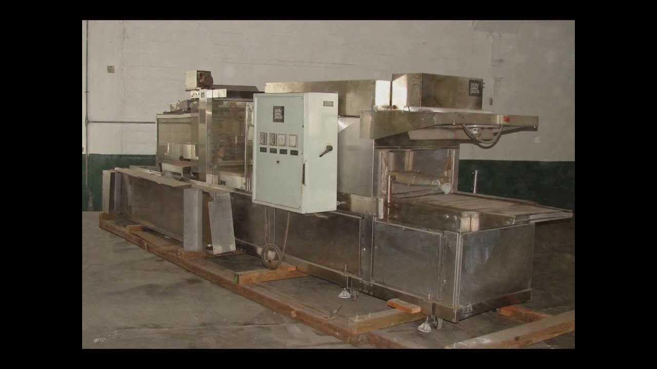 Poly Pak model A2060 automatic shrink wrapper bundler, - YouTube
