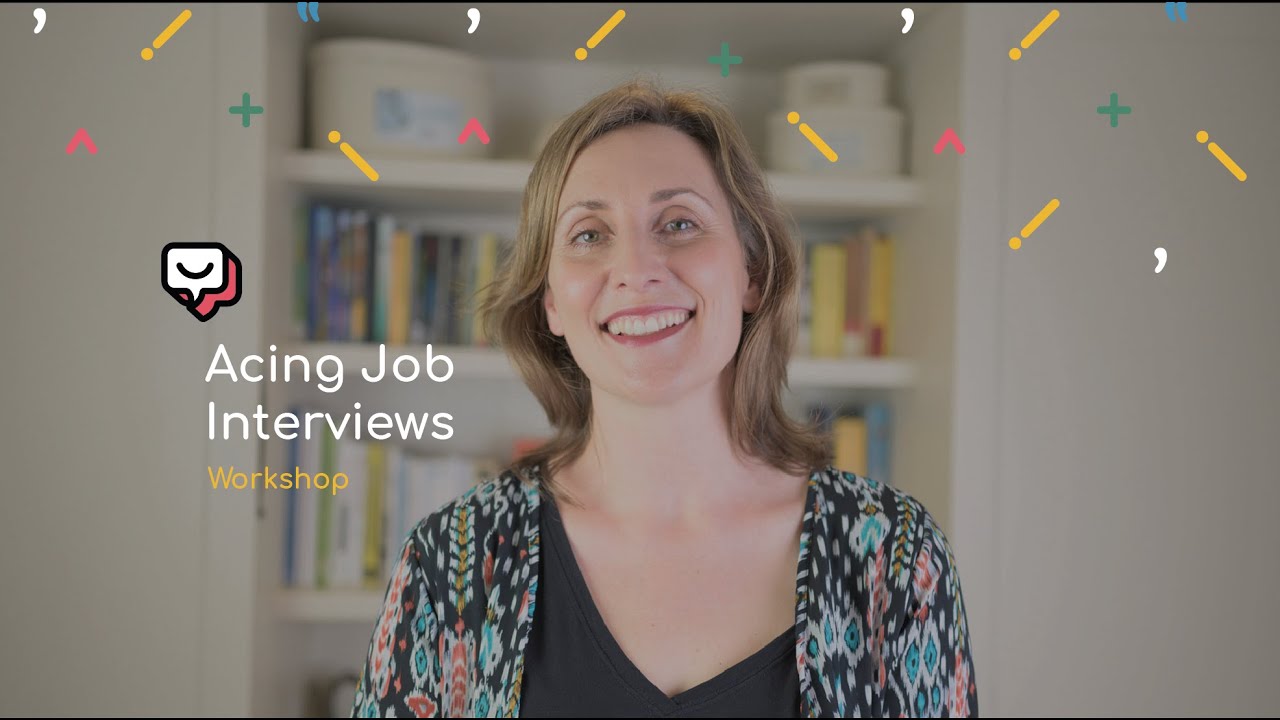Acing Job Interviews @ Speakit - YouTube