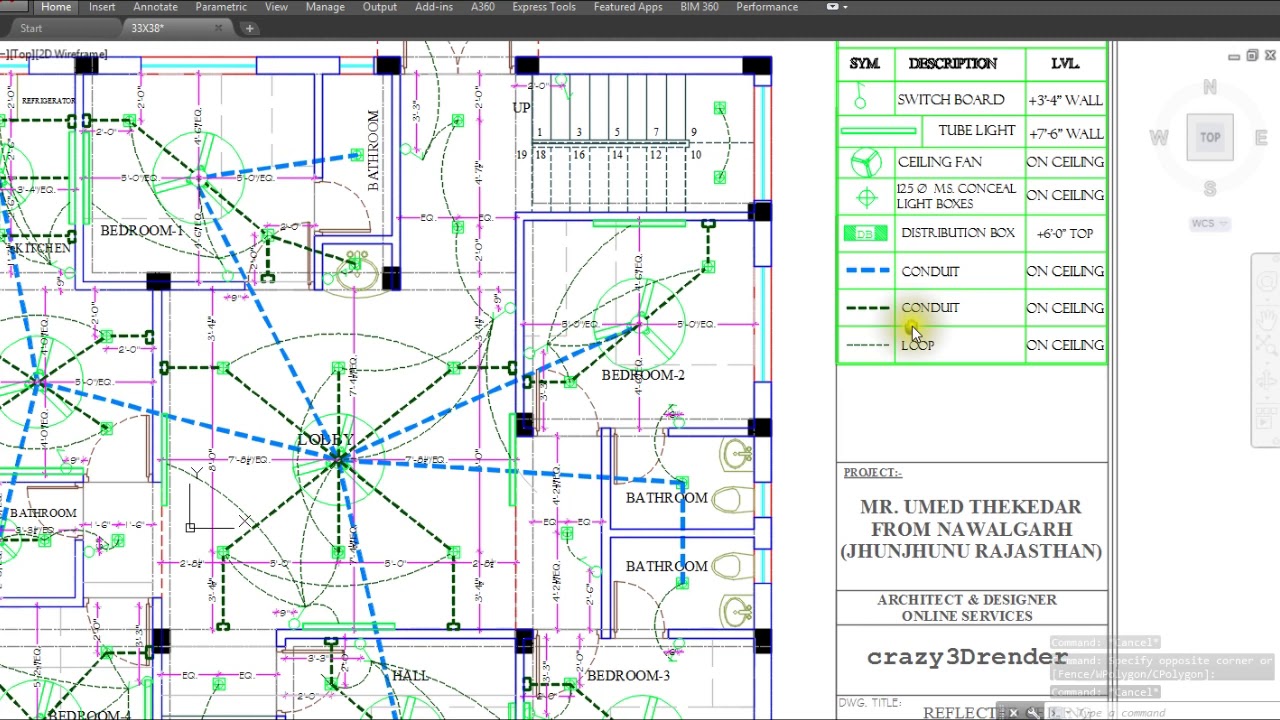 ELECTRICAL PLAN SAMPLE - YouTube