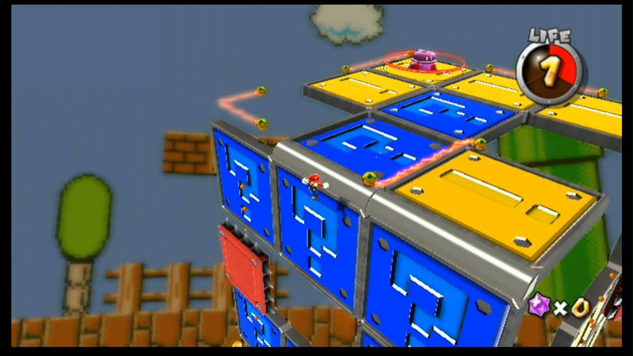 Super Mario Galaxy - Painting The Planet Yellow - Flipswitch Galaxy ...