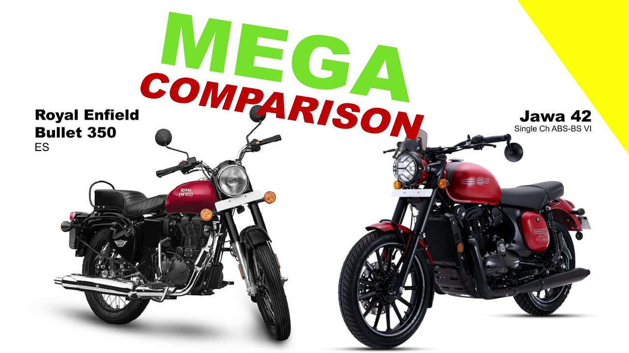 Royal Enfield Bullet 350 vs Jawa 42 | Bike Info - YouTube