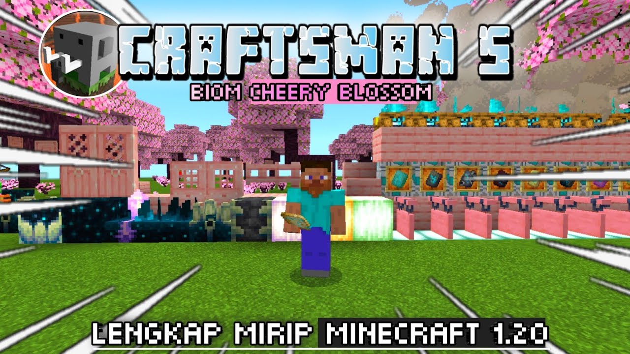 Akhirnya! Update Craftsman Versi 1.20 sudah Ada | Riview Craftsman 5 ...