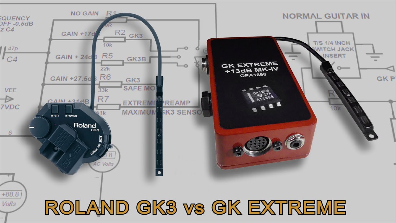 A Roland GK3 performs better hot - YouTube
