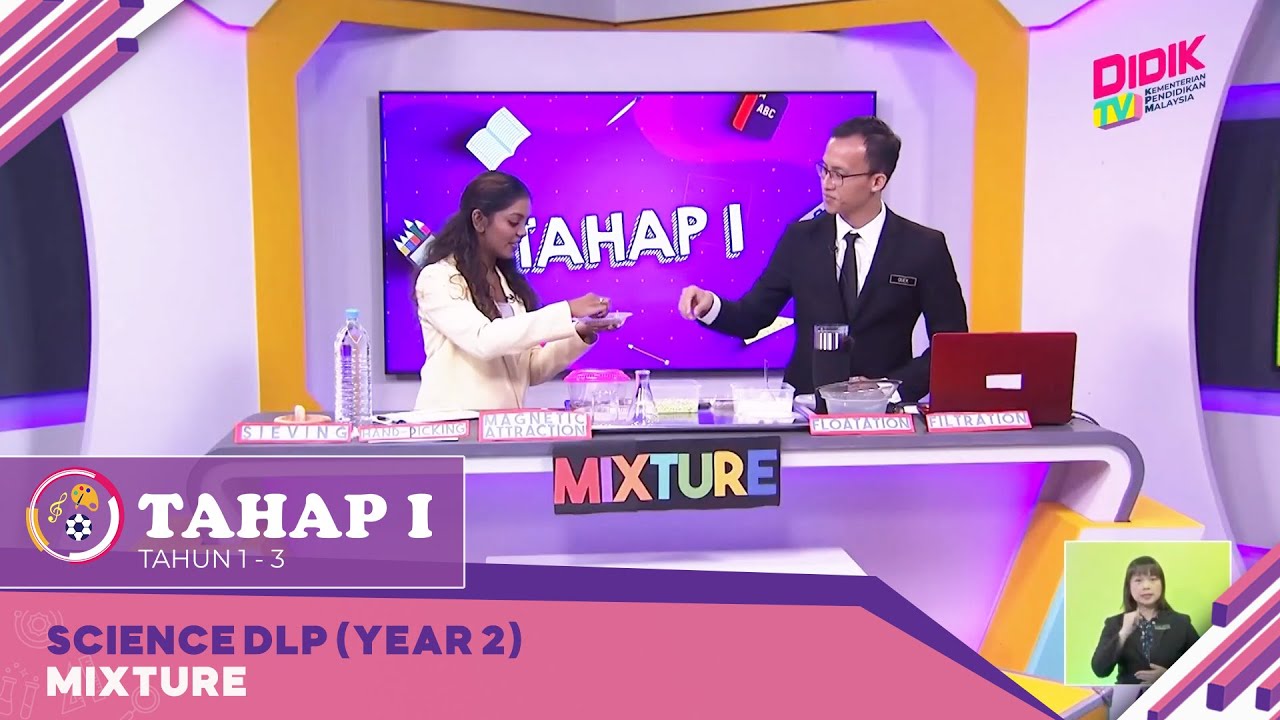 Tahap I (2022) | Science DLP (Year 2): Mixture - YouTube
