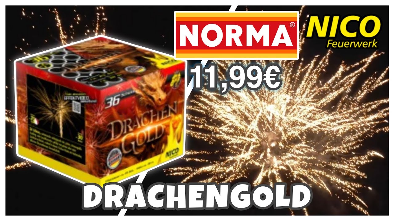 Drachengold von Nico bei Norma | NEUHEIT 2024 🔥 | Pyro TV - YouTube