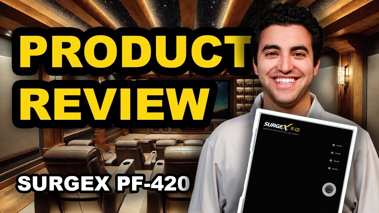 SurgeX PF-420 Product Review | Home Theater Project Episode 2 - YouTube