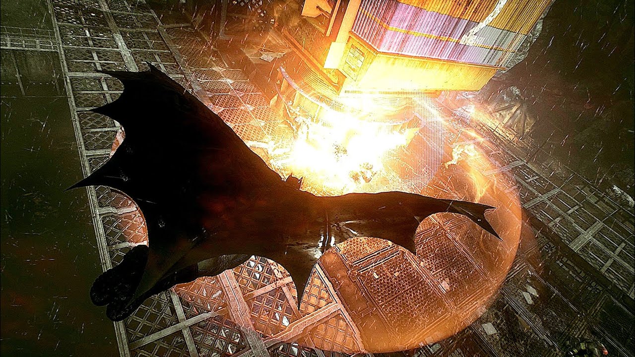 Batman UNLOCKS Epic Bombing Run TECHNIQUE in Arkham Knight - YouTube